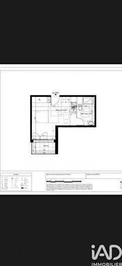 Appartement à louer - Longpont-sur-Orge - 1 pièce
