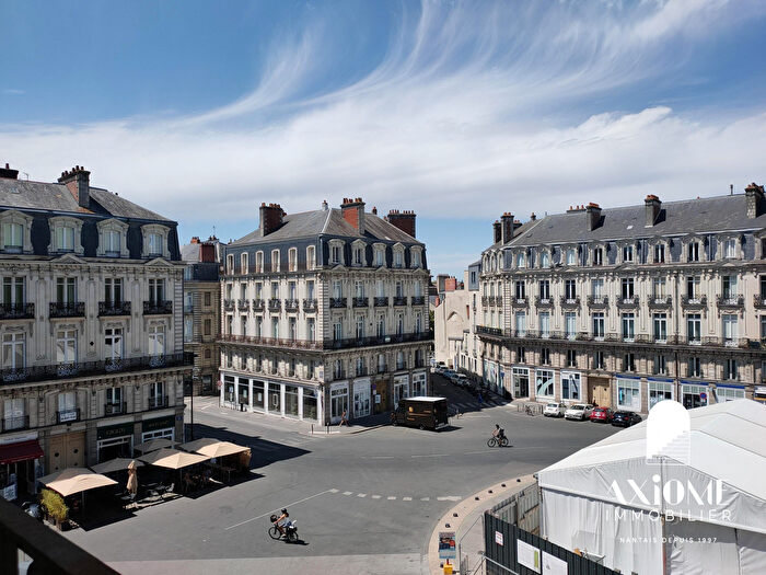Nantes, Centre-ville : Appartement 3 pièces à louer