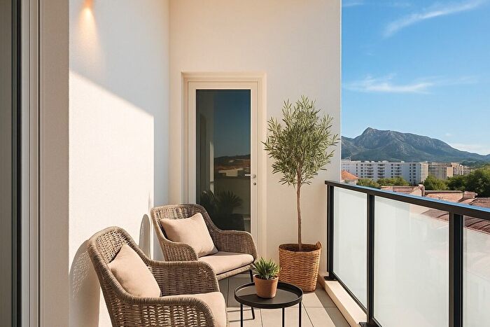 Appartement à vendre - Marseille e  - 2 pièces - 1 chambre