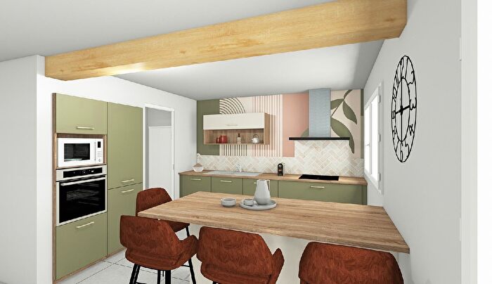 Appartement à vendre - Bavans - 5 pièces - 3 chambres