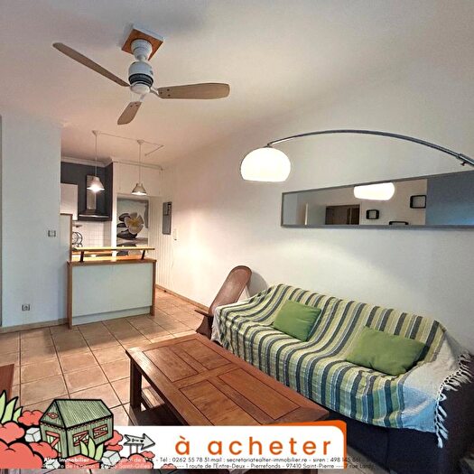 Appartement à vendre - Saint-Paul - 2 pièces - 1 chambre