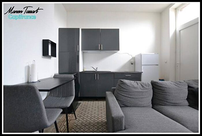 Appartement à louer - Faubourg Saint Catherine-Faubourg de Paris-Le Vignole, Valenciennes - 2 pièces - 1 chambre