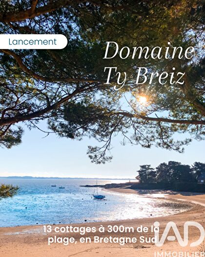 Maison à vendre - Damgan - 3 pièces - 2 chambres