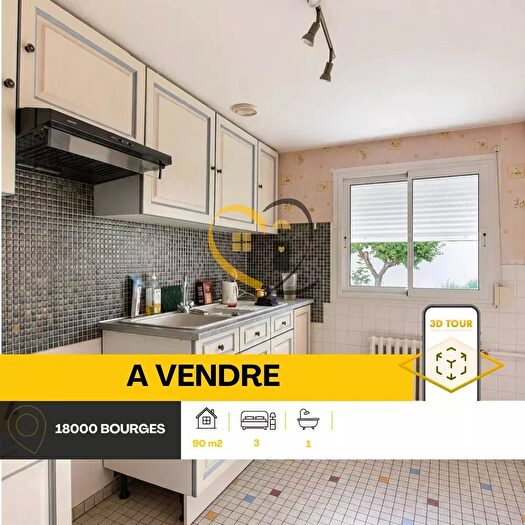 Bourges, Aéroport, Vauvert, Pierrelay, Pissevieille : Maison 5 pièces à vendre