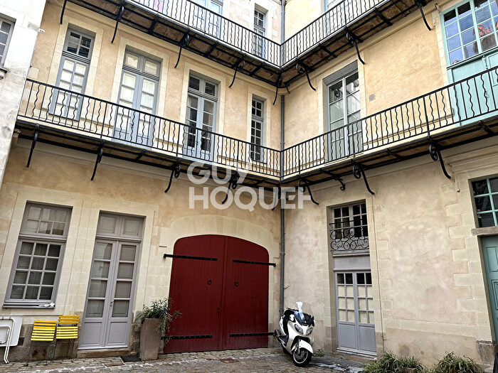 Appartement à vendre - Nantes, Centre-ville - 1 pièce - 1 chambre