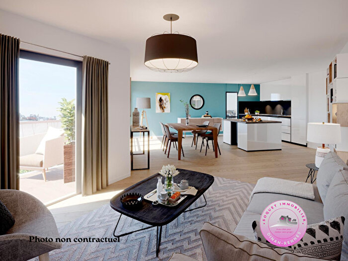 Appartement à vendre - Quartiers Nord-Est, Jeanne dArc - 3 pièces - 2 chambres