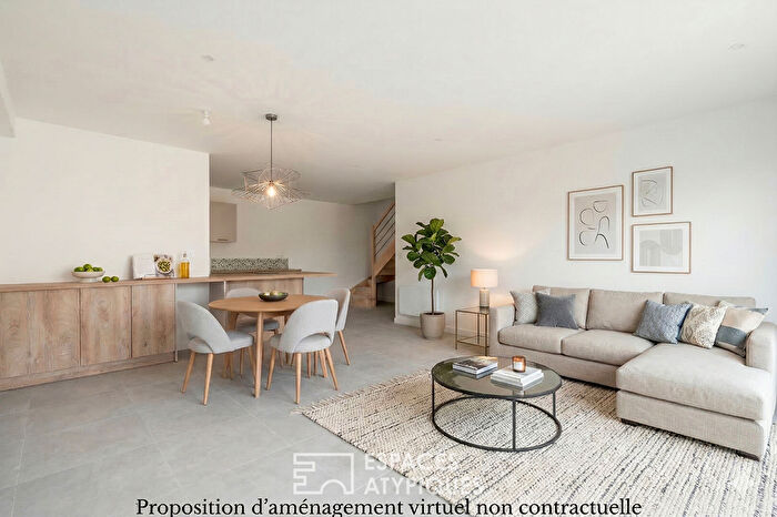 Appartement à vendre - Saint-Didier-de-Formans - 4 pièces - 3 chambres