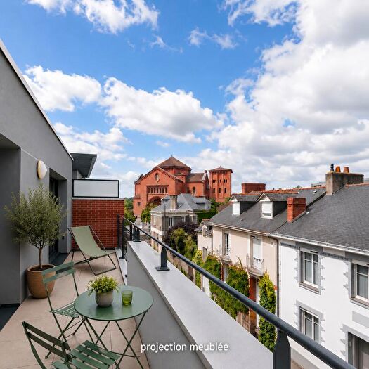 Nantes, Longchamp, Rond-Point de Rennes, Perverie, Américains - Appartement 3 pièces à vendre