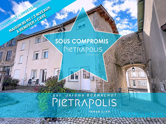 Maison à vendre - Chambost-Longessaigne - 3 pièces - 3 chambres
