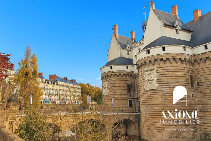Appartement à vendre - Nantes, Centre-ville - 3 pièces - 2 chambres