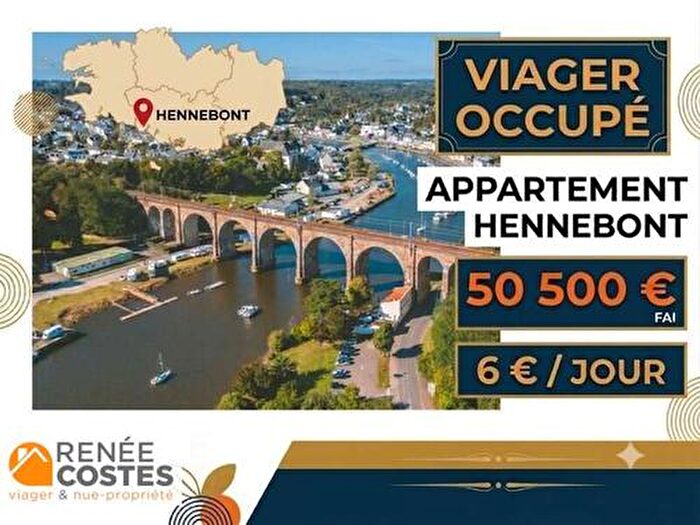 Hennebont, Ker Motte, Rive Droite : Appartement 2 pièces à vendre