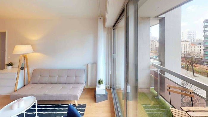 Entrée de Ville, Clichy : Appartement 1 pièce à louer