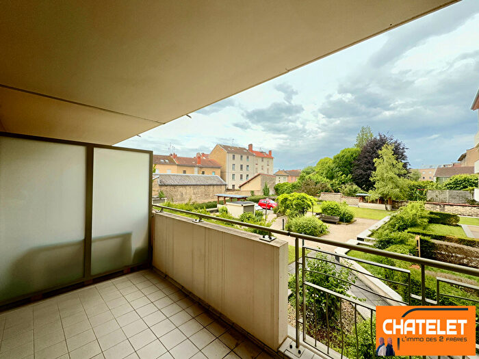 Appartement à louer - Bourg-en-Bresse, Gare, Peloux-Mail, Citadelle - 3 pièces - 2 chambres