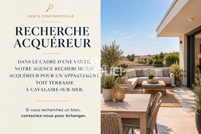 Cavalaire-sur-Mer, Centre-ville : Appartement 4 pièces à vendre