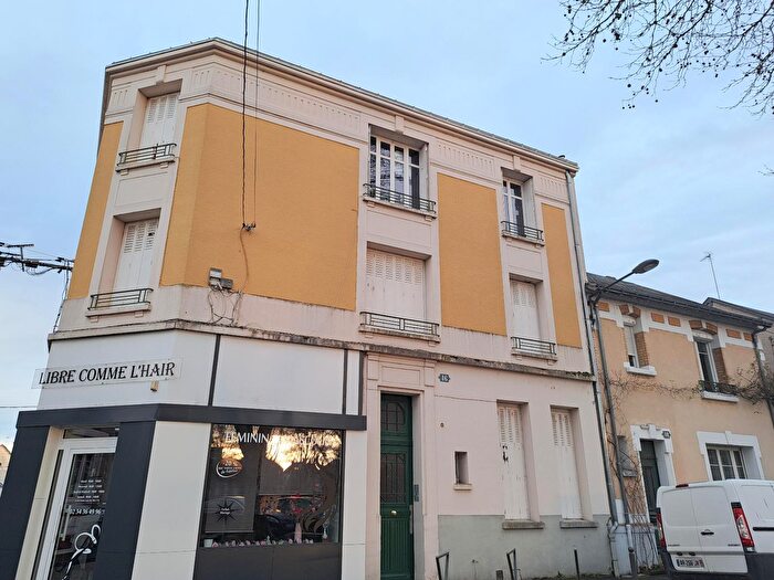 Appartement à louer - Tours, Beaujardin - 2 pièces - 1 chambre