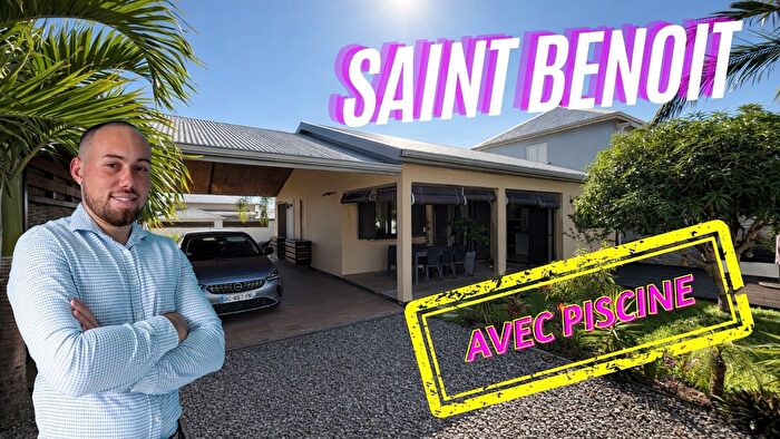 Maison à vendre - Saint-Benoît - 4 pièces - 3 chambres