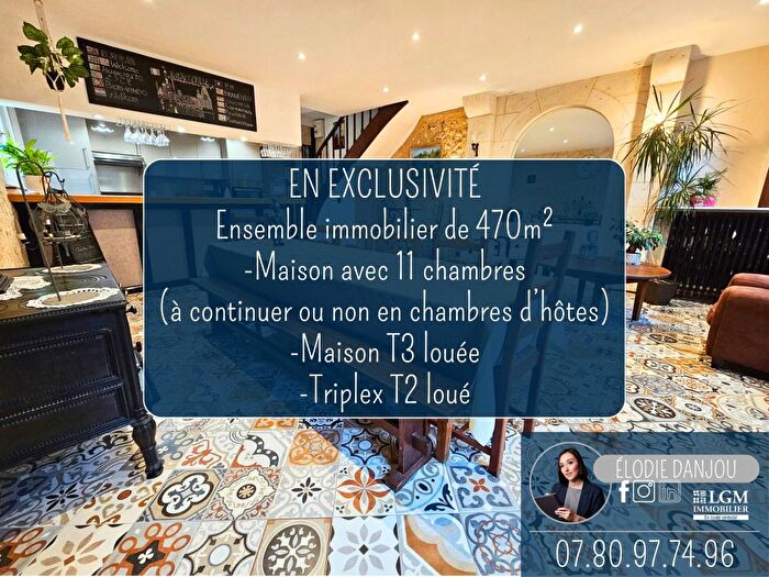 Maison à vendre - Cloyes-sur-le-Loir - 18 pièces - 14 chambres