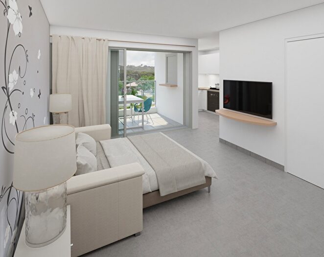 Appartement à vendre - Le Moule - 3 pièces - 2 chambres