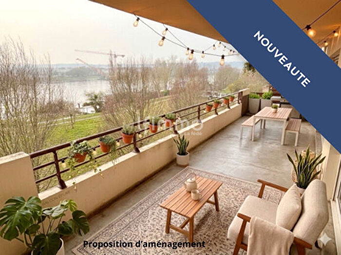 Appartement à vendre - Carrières-sous-Poissy, Bords de Seine, Ile de la Dérivation - 3 pièces - 2 chambres