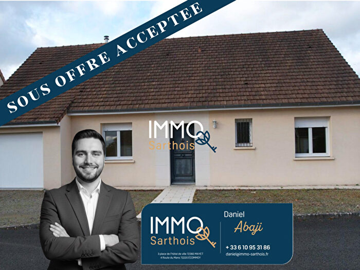 Maison à vendre - Écommoy - 4 pièces - 3 chambres