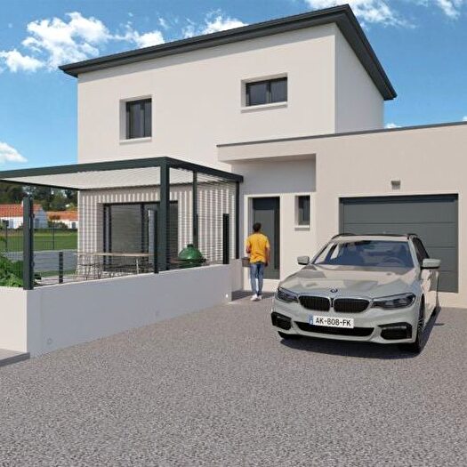 Maison à vendre - Vailhauquès - 4 pièces - 3 chambres