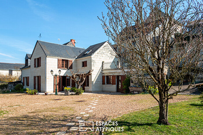 Maison à vendre - Turquant - 8 pièces - 6 chambres