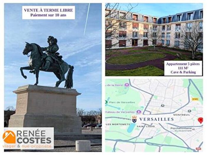 Appartement à vendre - Versailles, Montreuil - 5 pièces - 3 chambres