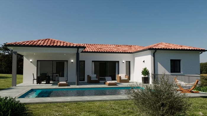 La Digne-d'Aval : Maison 4 pièces à vendre