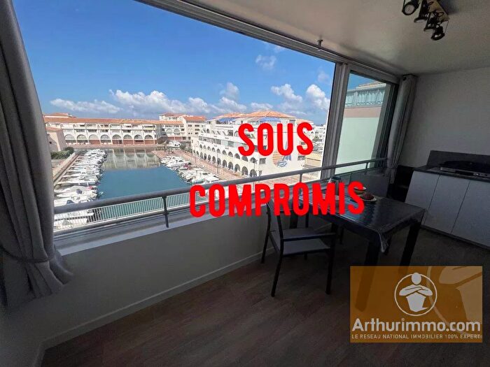 Appartement à vendre - Sète, La Corniche - 2 pièces - 1 chambre
