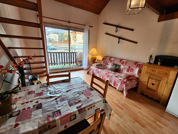 Appartement à vendre - Enchastrayes - 2 pièces - 1 chambre