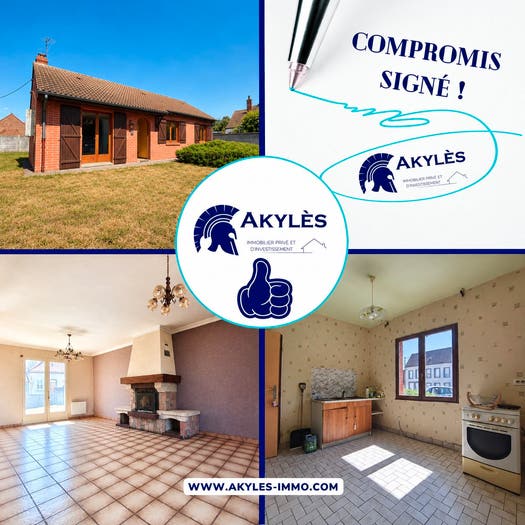 Maison 5 pièces à Houdain, à vendre