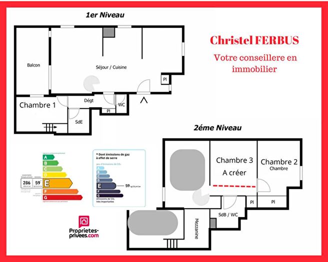 Appartement à vendre - Sevran, Centre-ville, Perrin - 4 pièces - 3 chambres