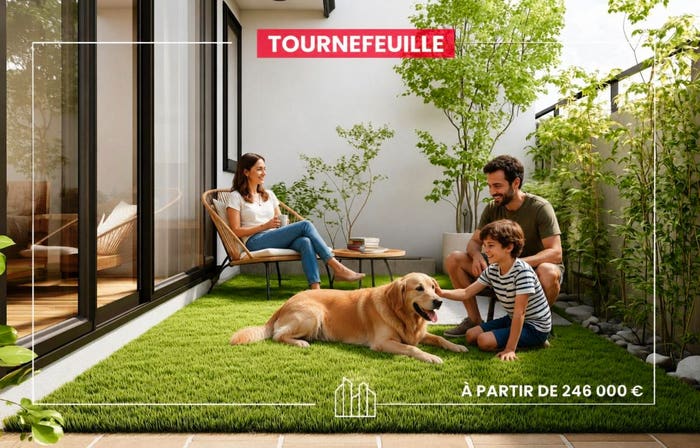 Maison 2 pièces à vendre à Tournefeuille, Centre-ville, Château
