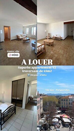 Appartement 2 pièces à louer à Hyères