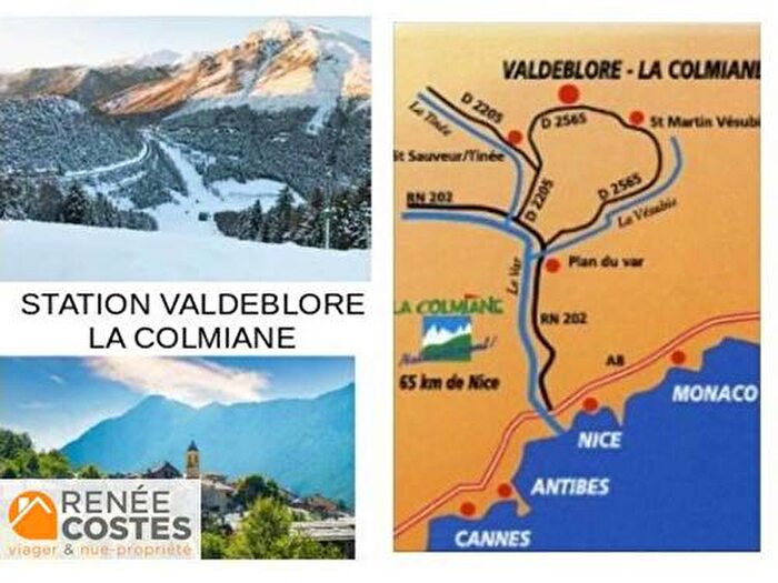 Appartement à vendre - Valdeblore - 5 pièces - 4 chambres