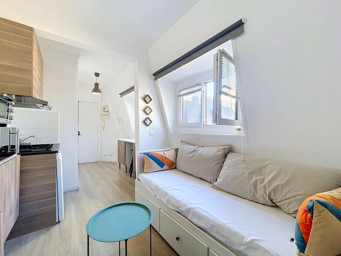 Parc Monceau, Paris 8ème arrondissement - Appartement 1 pièce à louer