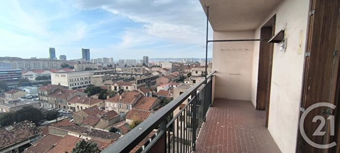 Marseille 14ème, Bon Secours : Appartement 4 pièces à louer