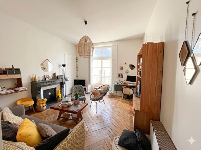 Appartement à louer - Nantes, Centre-ville - 3 pièces - 2 chambres