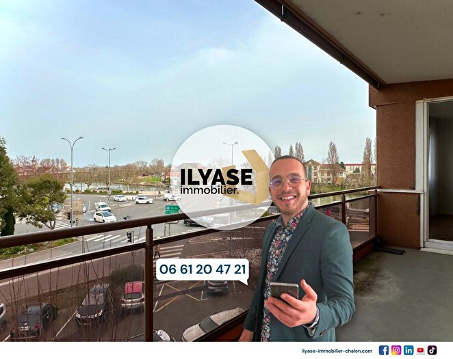 Appartement à louer - Centre, Chalon-sur-Saône - 4 pièces - 3 chambres