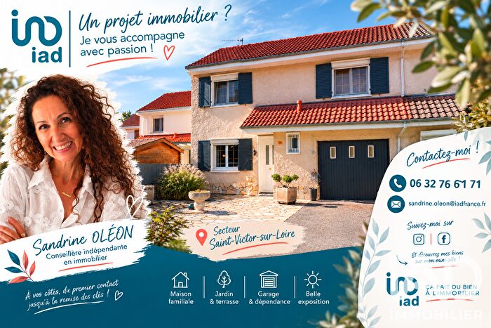Saint-Étienne, Saint-Victor - Maison 4 pièces à vendre