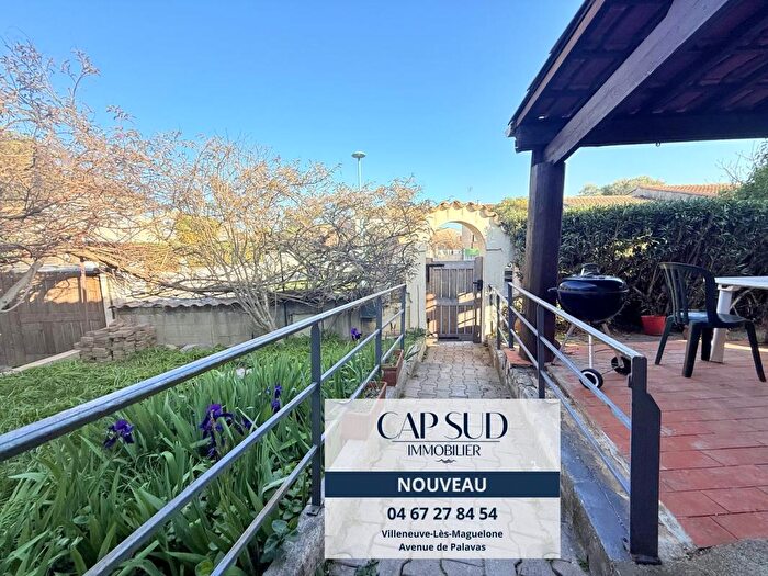 Maison à vendre - Villeneuve-lès-Maguelone - 5 pièces - 4 chambres