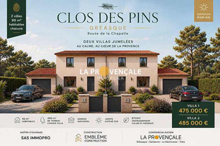 Gréasque : Maison 5 pièces à vendre