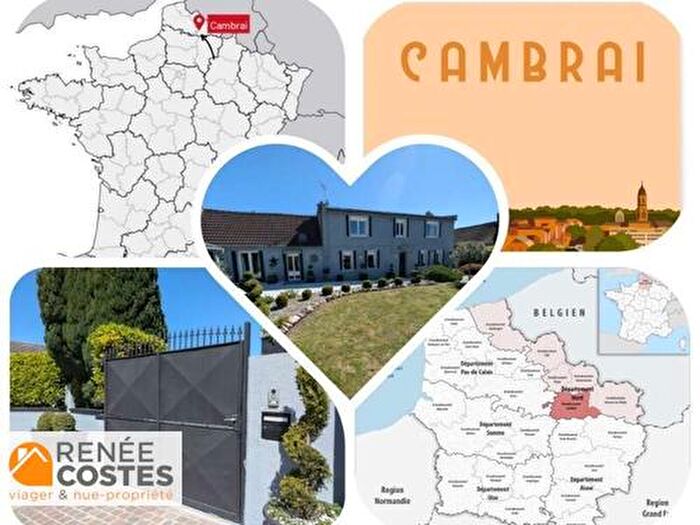 Cambrai, Esnes, Guise : Maison 7 pièces à vendre