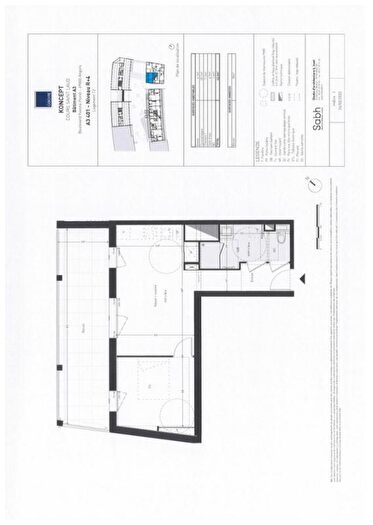 Angers, Centre-ville, La Fayette : Appartement 2 pièces à louer