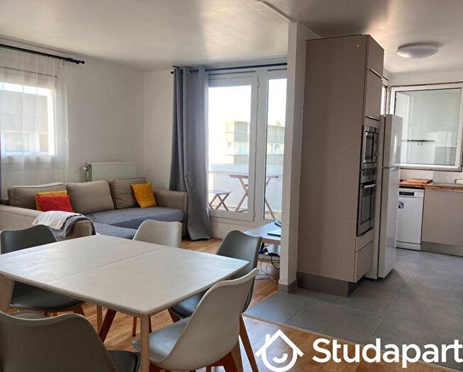 Appartement à louer - Hautes Bruyeres, Villejuif - 1 pièce - 1 chambre