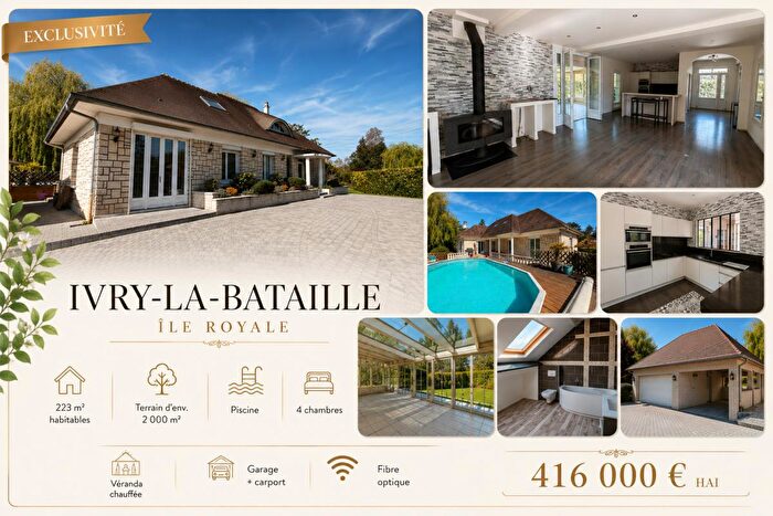 Ivry-la-Bataille - Maison 8 pièces à vendre