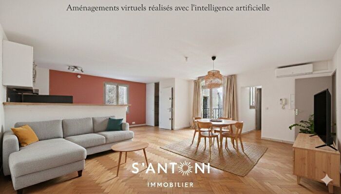 Appartement à vendre - Pézenas - 3 pièces - 2 chambres