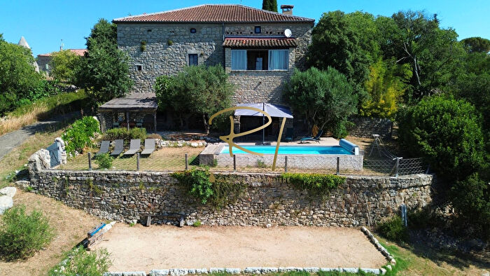 Maison à vendre - Saint-André-de-Cruzières - 8 pièces - 3 chambres