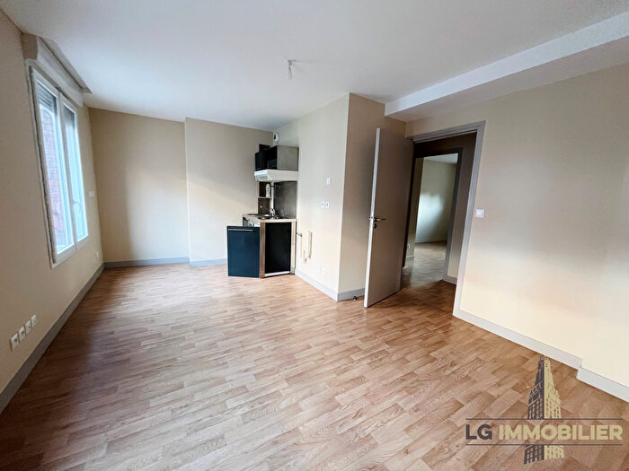 Appartement à louer - Amiens, Centre-ville - 2 pièces - 1 chambre