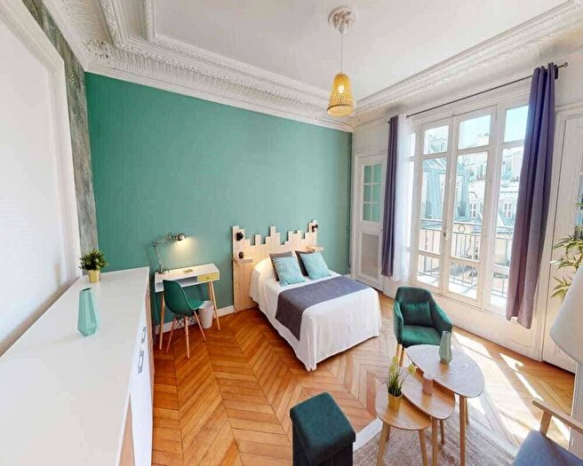 Appartement à louer - Pereire-Malesherbes, Paris ème arrondissement - 1 pièce